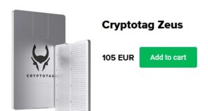 30% OFF Cryptotag Zeus Coupon w/t Discount Code June 2025